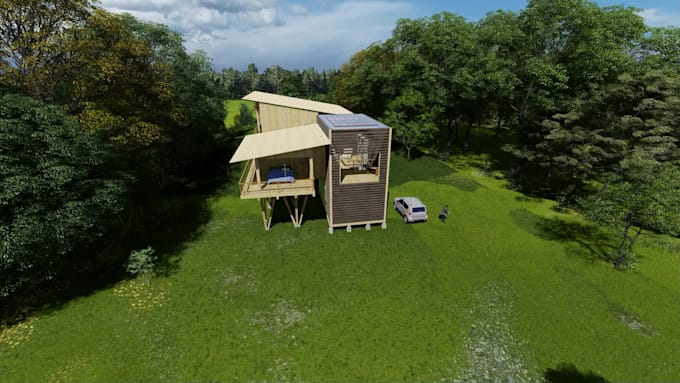 To make architectural plans and render of projects, 3d modeling, layout ...