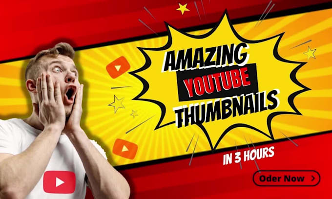Design professional clickbait youtube thumbnail to rank and viral yt ...