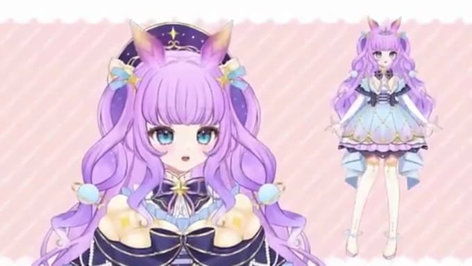 Diseñar y riggear modelos vtuber male y female live2d modelo live 2d vtuber