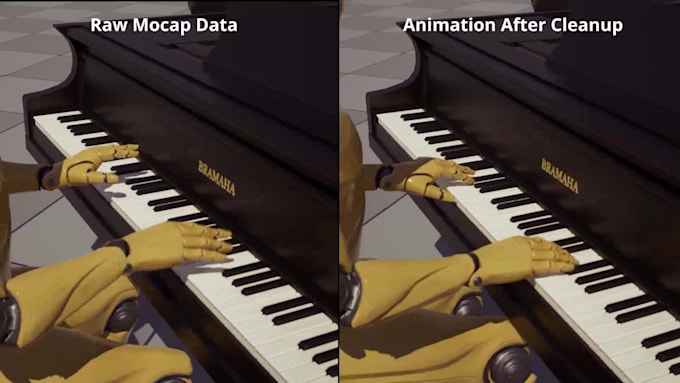 Cleanup motion capture mocap animation data for you by Mohid_baig | Fiverr