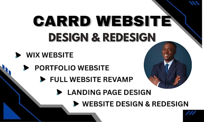 Revamp design moderm minimal carrd portfolio website redesign carrd ...