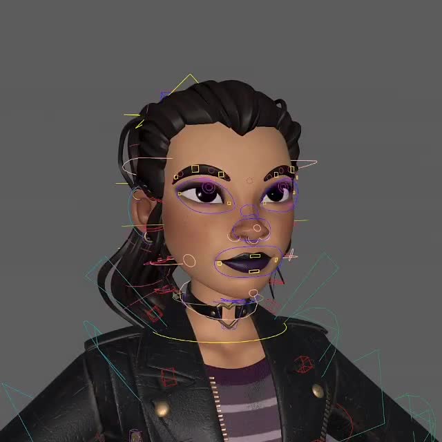 Do 3d character modeling 3d rigging 3d model cartoon character for ...