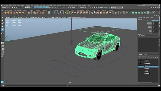 Produce a realistic 3d car rendering,car modelling or animation,car design,gta v by Opeyeol | Fiverr