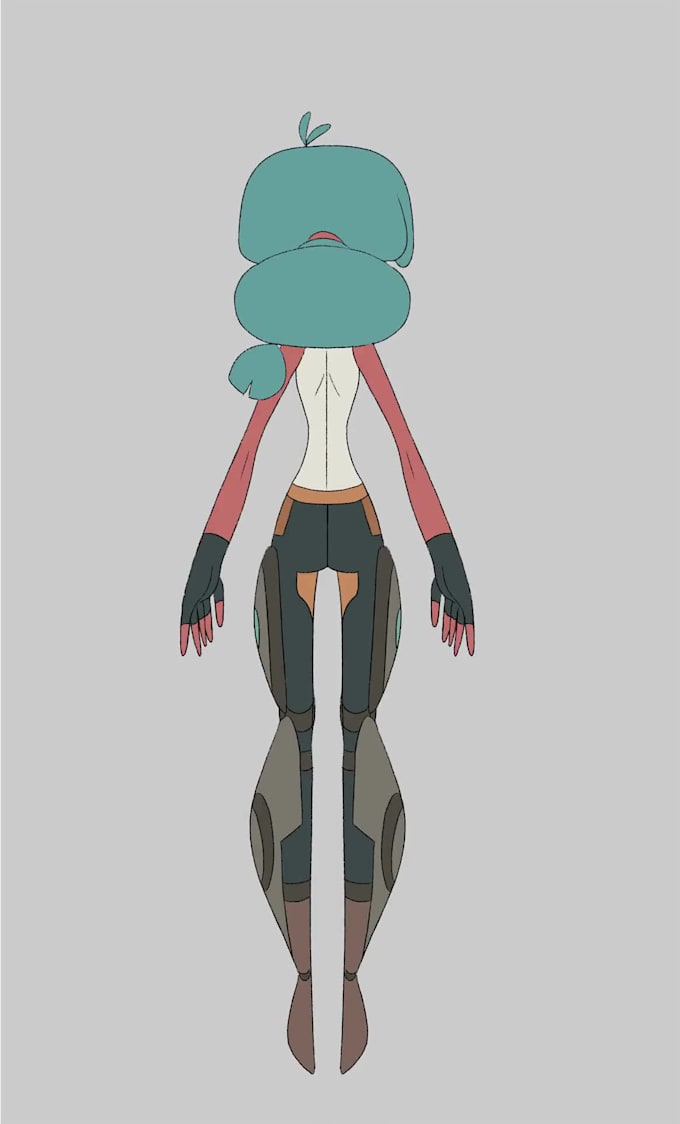 Create a character turn around by Radtasticalcore | Fiverr