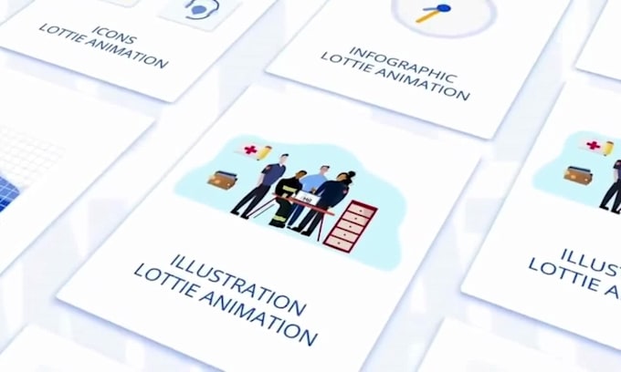 Create lottie animaition, svg animation, saas, gif, ui animation for web and app by Arum_r | Fiverr