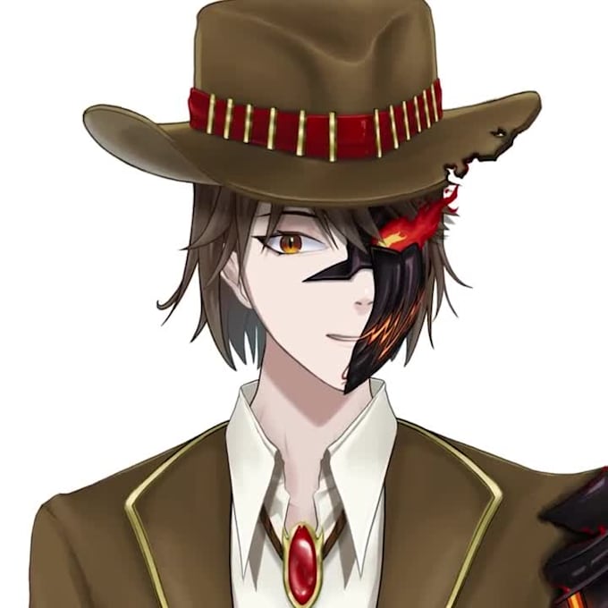 Draw and rig vtuber model with live2d, anime, facerig, 2d vtuber model ...