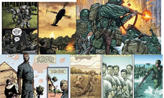 Draw shonen manga dhojo seinen josei gekiga parody gore comic page ...