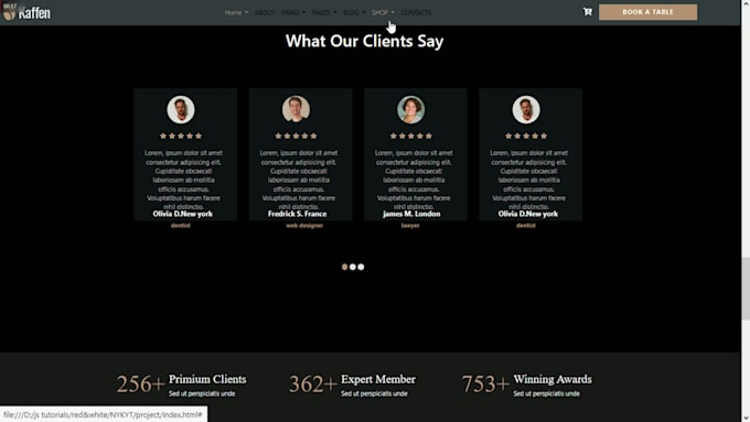 Create high level pages, also fix a bug using html,css by Yash_m8 | Fiverr