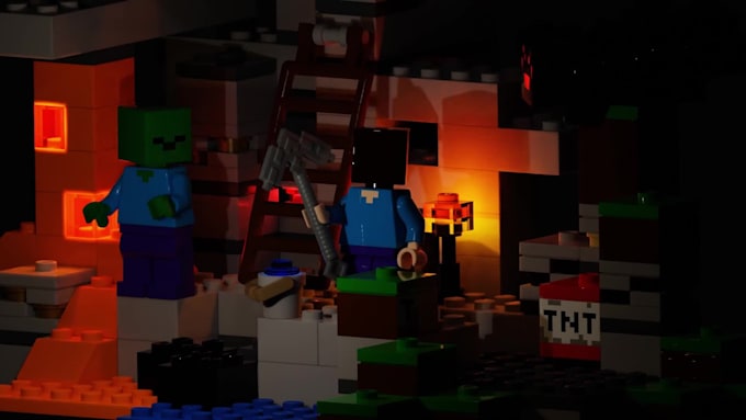 Create uhd high quality and realistic minecraft animation for your ...