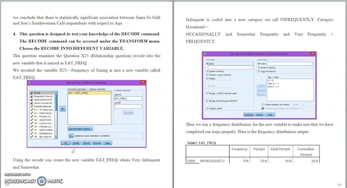 Do data analysis using spss, excel, eviews and minitab by Bimkhan | Fiverr
