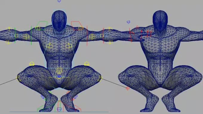 3d rigging,wonder dynamic rig,armature rig,control rig,face morph ...