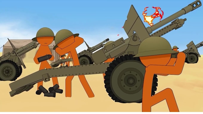 Draw stick figure animate stick figure 2d stickman animation 2d figure ...