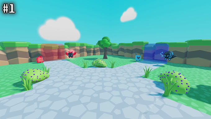 Design a high quality low poly or simulator map for roblox by ...