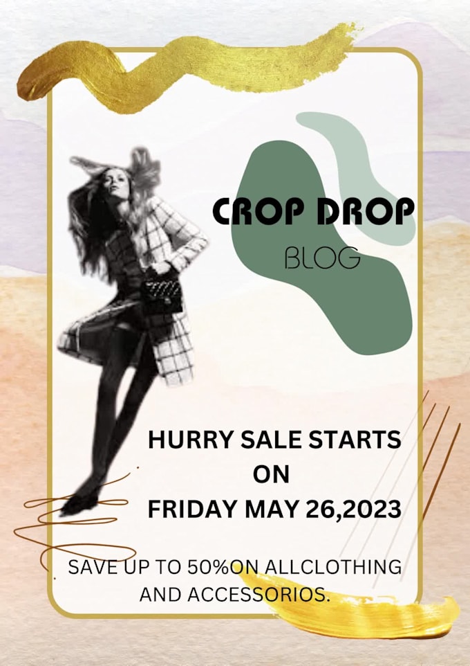 Do cool art drop by Ayeshamuhgal | Fiverr