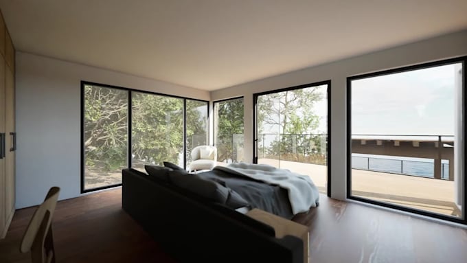 Do 3d walkthrough animation 3d virtual tour cgi interior design 3d matterport by Big_jay7 | Fiverr