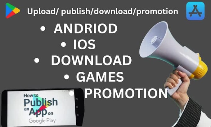 Download and upload your app on ios play store by Ambrose_james | Fiverr