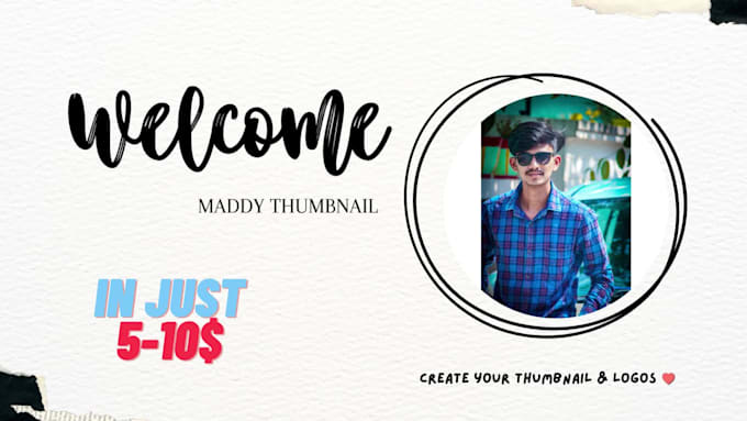 Make a good youtube thumbnails by Sahiltadavi5557 | Fiverr