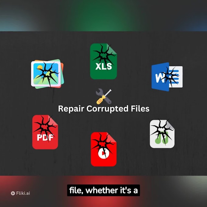 Repair any corrupted file by Alaminmandal240 | Fiverr