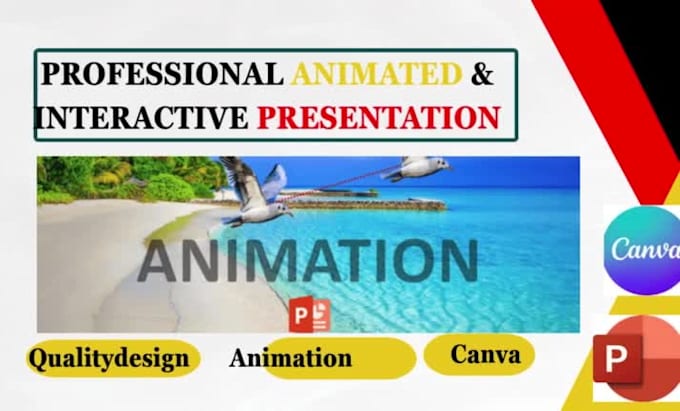 Design, redesign, powerpoint presentation slides with animation by ...