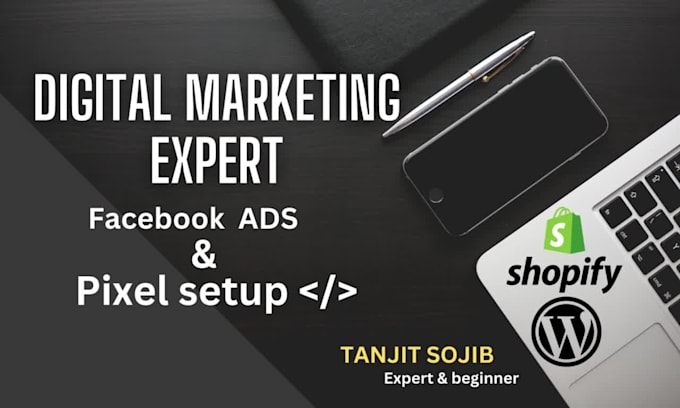 Be social media manager and ads, pixel setup expert by Tanjit_sojib | Fiverr