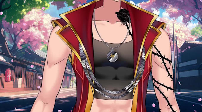 Bring to life lived2d model vtuber oc model manga model chibi model png ...