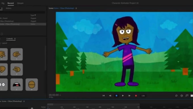 Create a 2d adobe puppet character animation by Heebat_studio | Fiverr