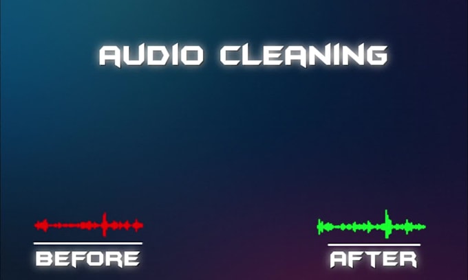 Do audio edit, cleanup and fix in audio or video in 6 hour by Pika_editz | Fiverr