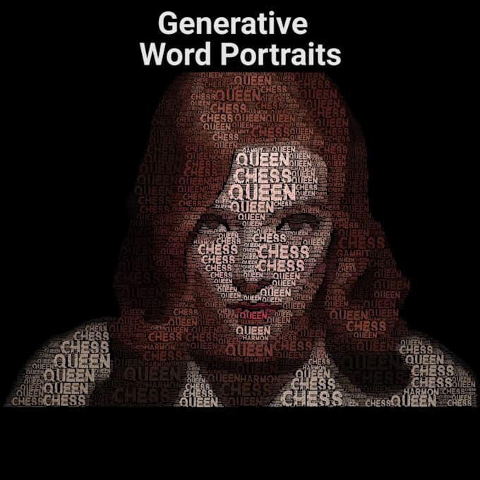 Create a unique word portait for you by Wordportrait | Fiverr