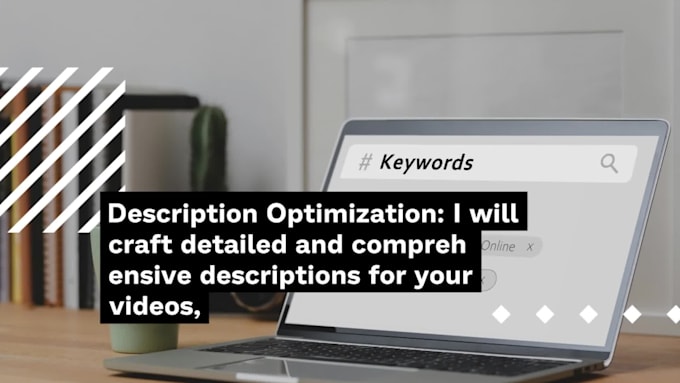 Optimize youtube seo engaging keywords catchy titles compelling descriptions by Armanmp | Fiverr