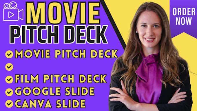 Design film pitch deck movie pitch deck redesign film pitch deck on ...