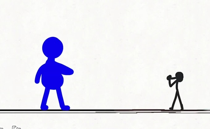 2d stickman animation doodle explainer cartoon funny animation for ...