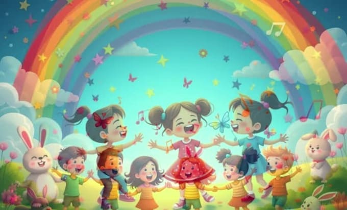 Produce kids song, nursery rhymes, baby sleep by Ola_bell | Fiverr