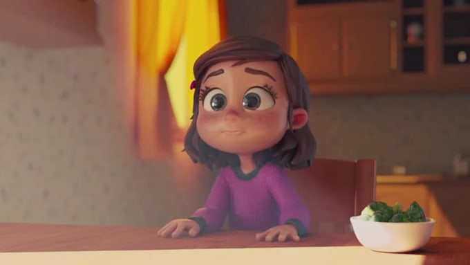 2d traditional animation, frame by frame, line art, character, 3d ...