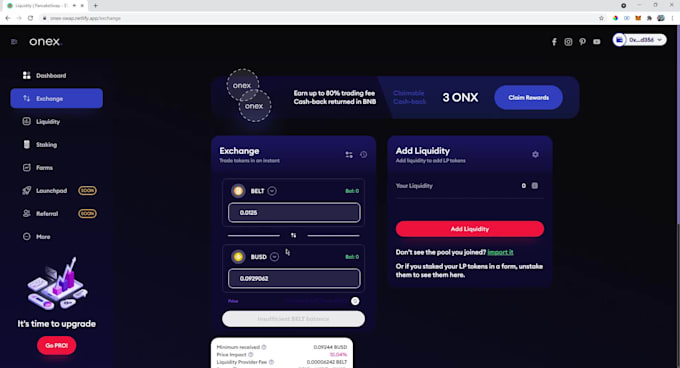 Fork pancakeswap, uniswap, sushiswap websites and build dapp by ...