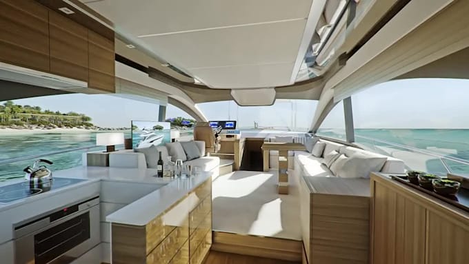 Do 3d ship, interior 3d yacht animation, 3d warship model, submarine ...