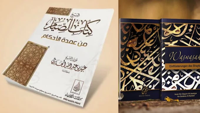 Design inspiring arabic book cover, islamic book cover by Queenesther_2 ...
