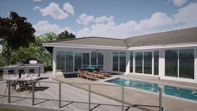 Make photorealistic architectural rendering by Csjaime | Fiverr