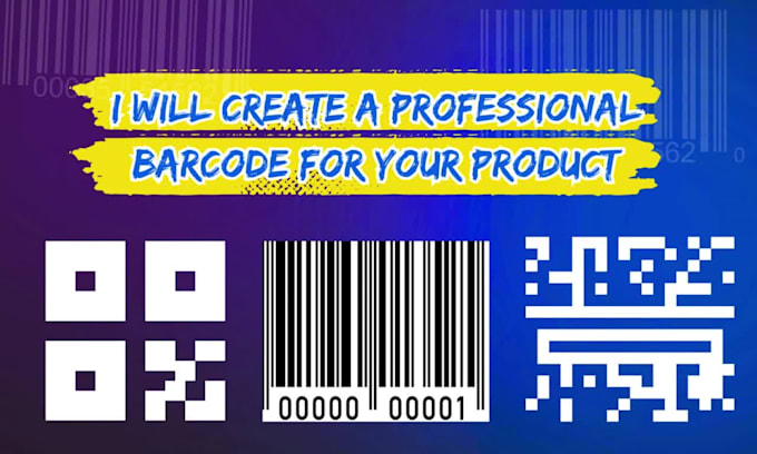Generate and design barcode labels for any product by Arfana_shaheen ...