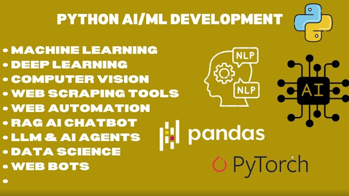 Do Python Ai Machine Learning Web Scraping Ocr Data Science Rag Ai Chatbot Llm By Rennythomas853