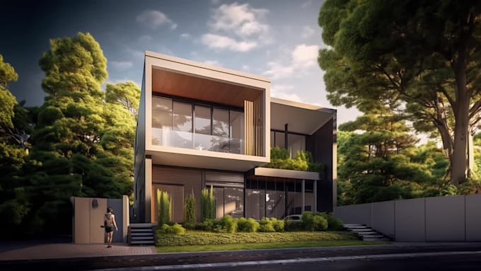Quickly ai 3d architecture rendering from your idea or sketch by Codingirl | Fiverr