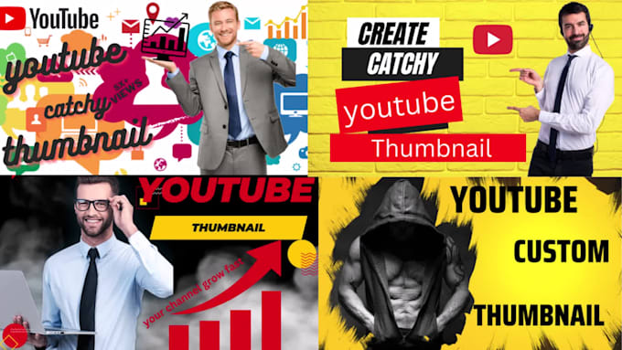 Create catchy youtube thumbnail by Zararahmad764 | Fiverr