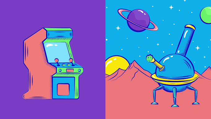 Make you a clever custom illustrated animated gif by Emilyeder | Fiverr