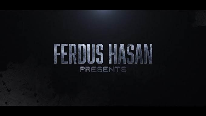 Create a professional 5 second cinematic title animation by Ferdus_hasan | Fiverr