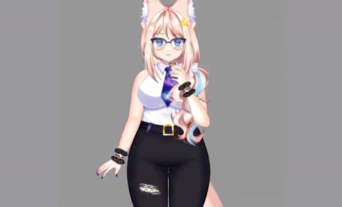 Do vtuber rigging, live2d model vtuber model rig 2d vtuber model ...