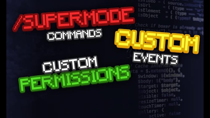 Make you a custom professional minecraft spigot or paper plugin for ...