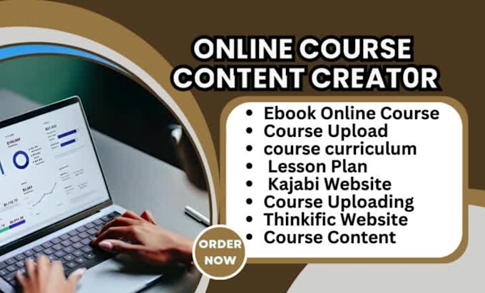 Ebook online course, course upload, course curriculum, lesson plan by ...