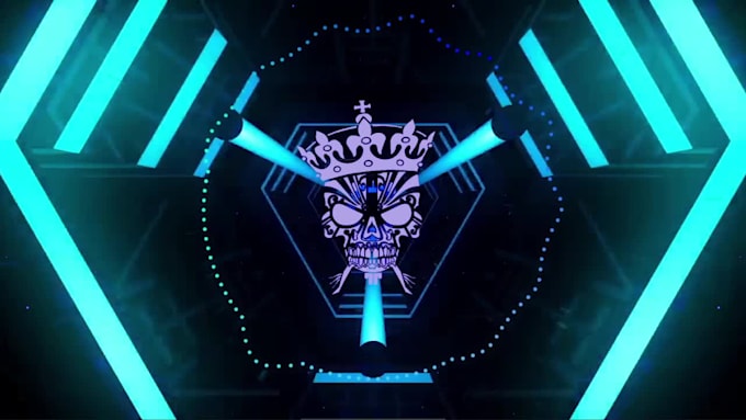 Make trippy animated lyrical video and animated music video by ...