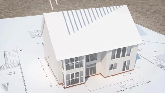 3d architectural design interior exterior rendering 3d floor plan, visualization by Peter_aim ...