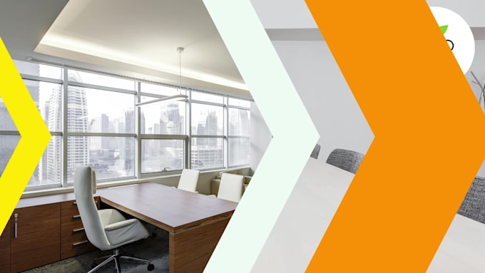 Design virtual background for meeting with logo by Omer_marketer | Fiverr