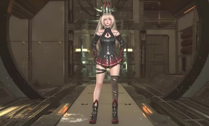 Create, upload, edit to your vrchat avatar, nsfw avatar, vrc character for game by Emark_vr | Fiverr